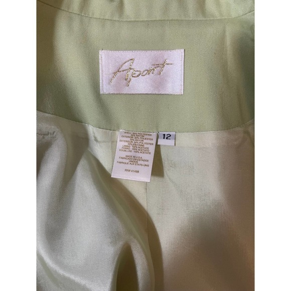 Apart | Jackets & Coats | Vintage Apart Green Oversized Longline Green ...